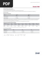 Hardox 400 Mechanical Properties Overview | PDF | Hardness | Wear