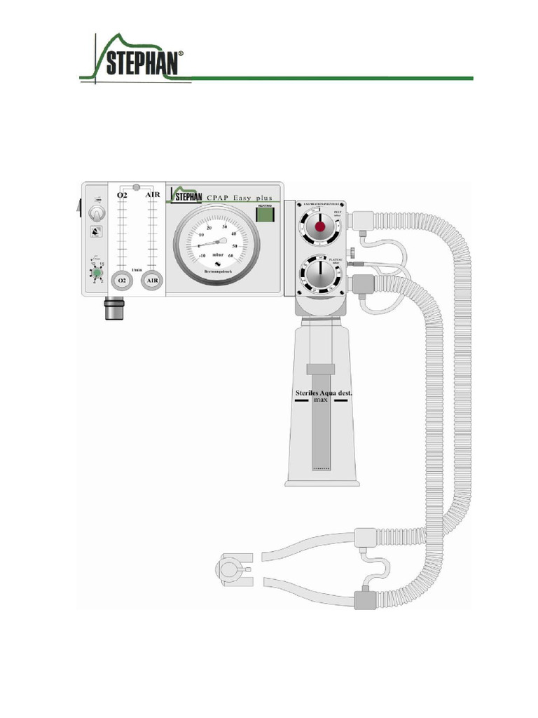 Manual CPAP Easy Plus V 2.0 en | PDF | Exhalation | Breathing