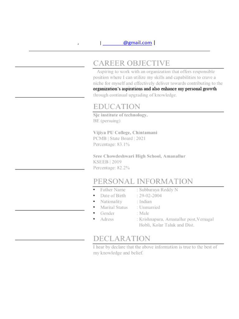 Kavan Resume | PDF
