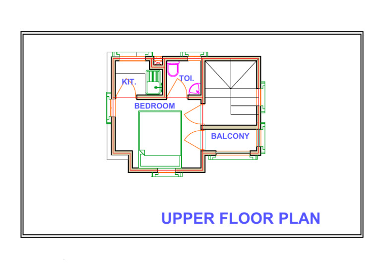 Upper Floor Plan-1 | PDF