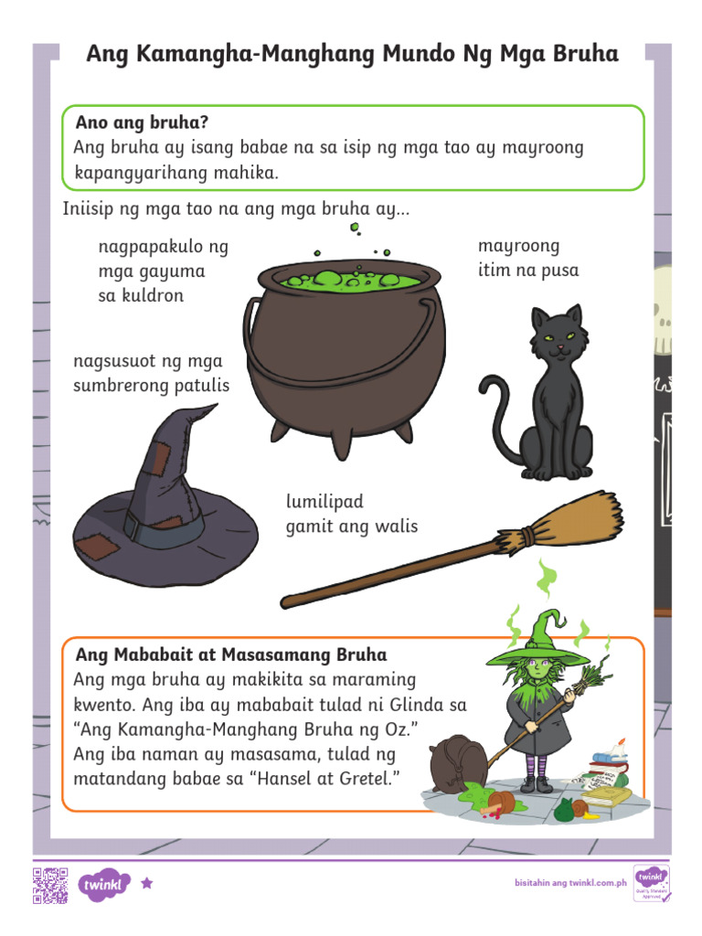 Ang Mahiwagang Kaguluhan Ang Kamangha Manghang Mundo NG Mga Bruha | PDF