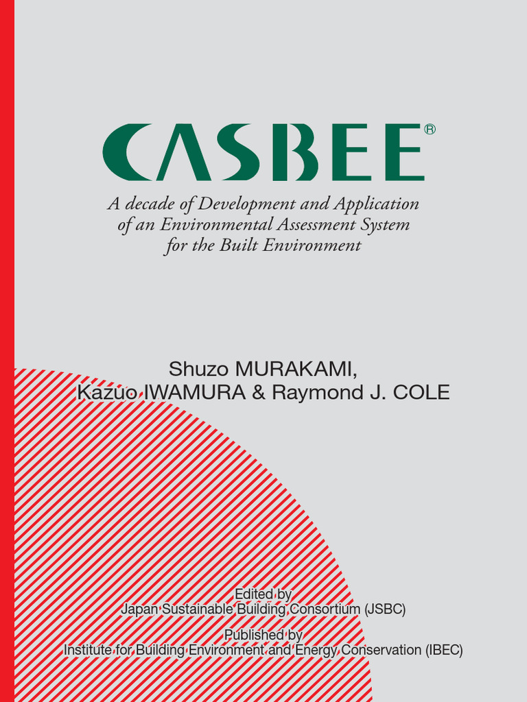 CASBEE A Decade of Development | PDF | Sustainable Building | Sustainable Development