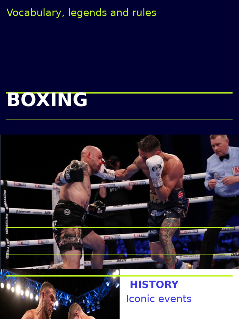 Boxing: History, Legends, and Rules | PDF