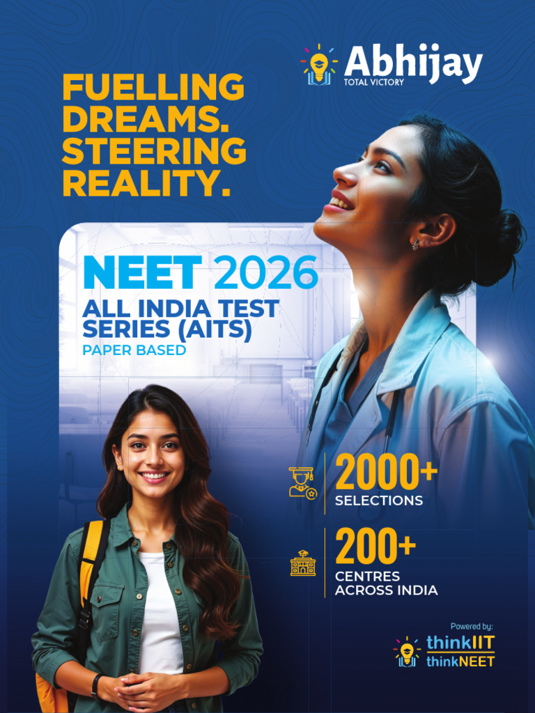 AITS NEET 2026: Test Series Overview | PDF | Chemistry | Gases