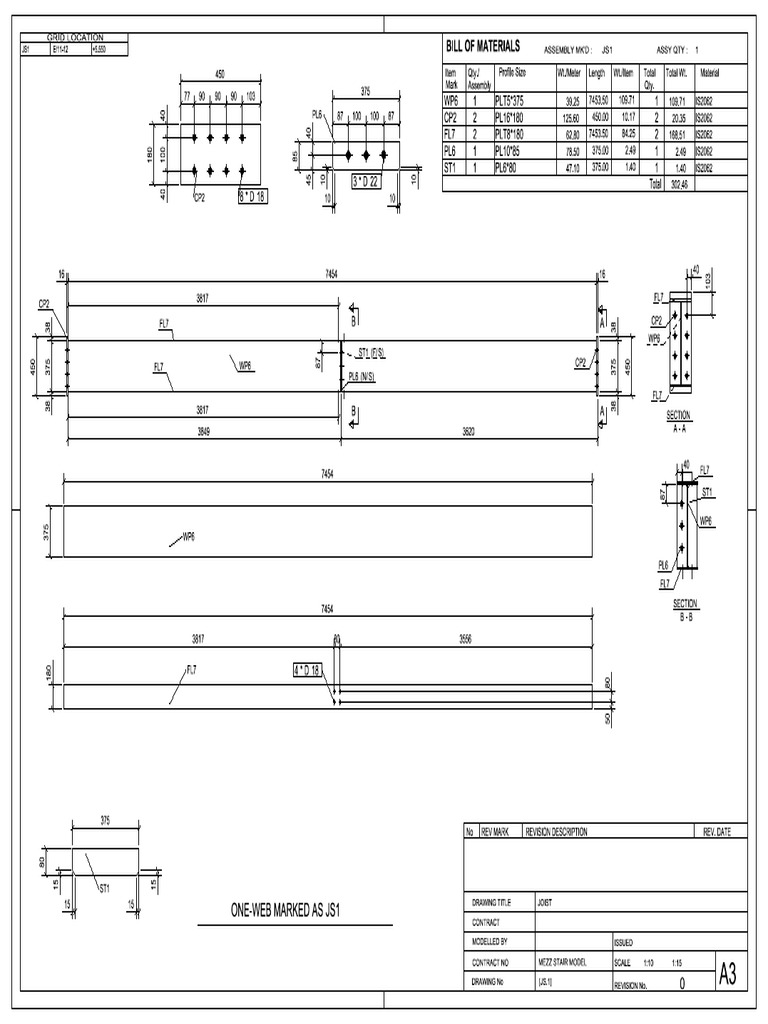 Js1 Joist Model | PDF