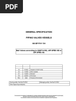 S-562 - Ball Valves To API Spec 6D - Information Requirements | PDF ...