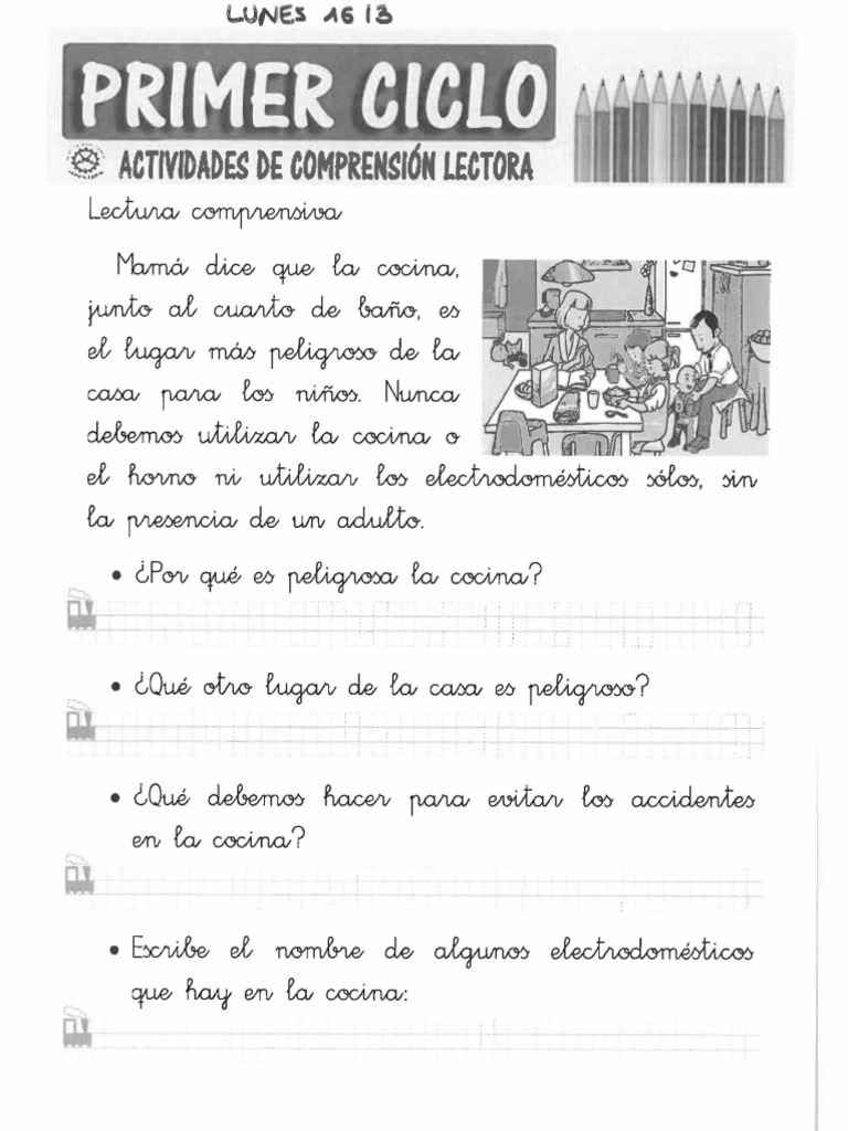 1º Comprensión Lectora | PDF