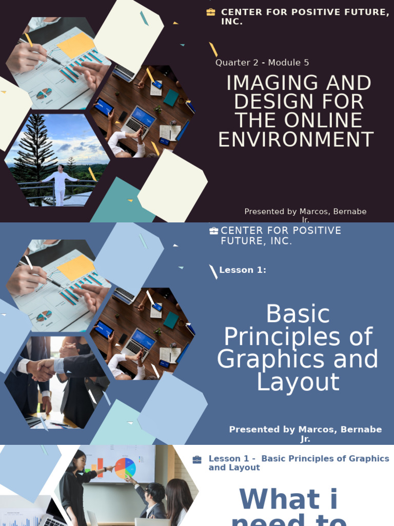 Lesson 1 - Basic Principles of Graphic and Layout | PDF | Page Layout ...
