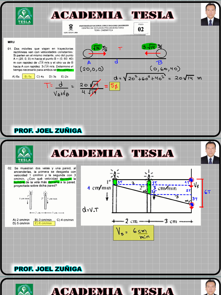 Solucionario P02 Cinematica | PDF