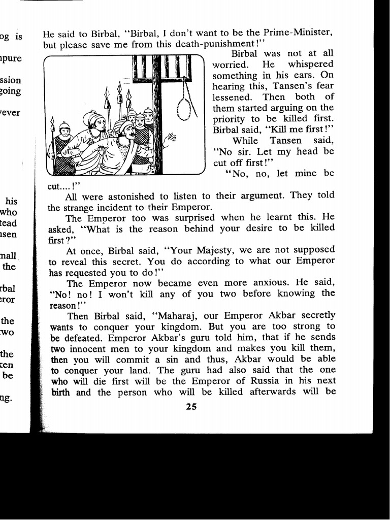 Akbar Birbal Story Part 8 | PDF