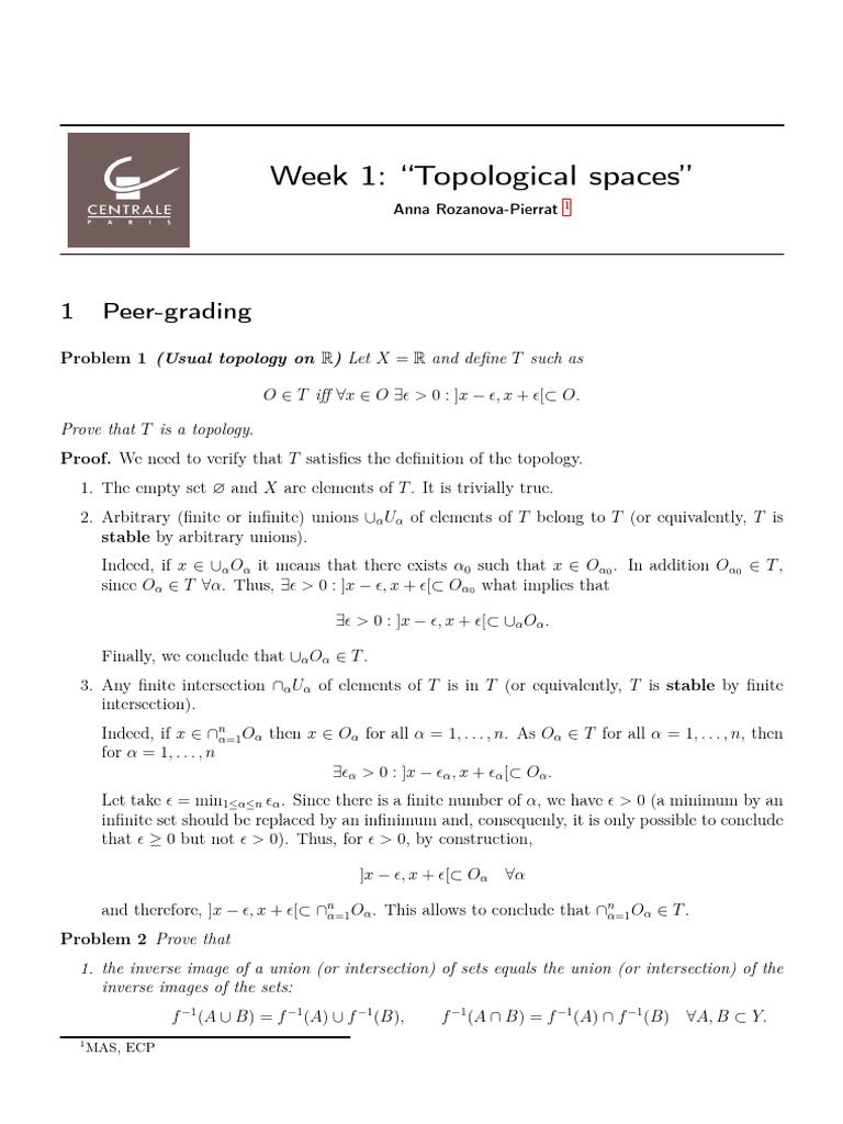 Peer Graded Problems Corrected Week1 | PDF | Mathematics | Mathematical Concepts