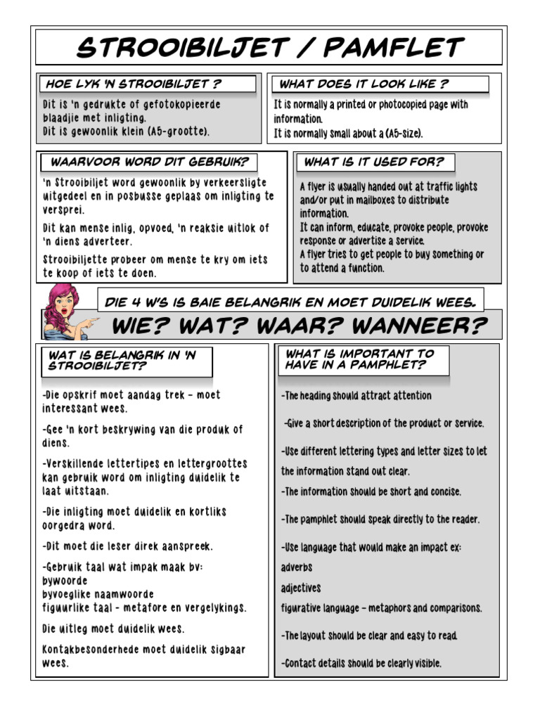 Strooibiljet-Pamflet Notas | PDF