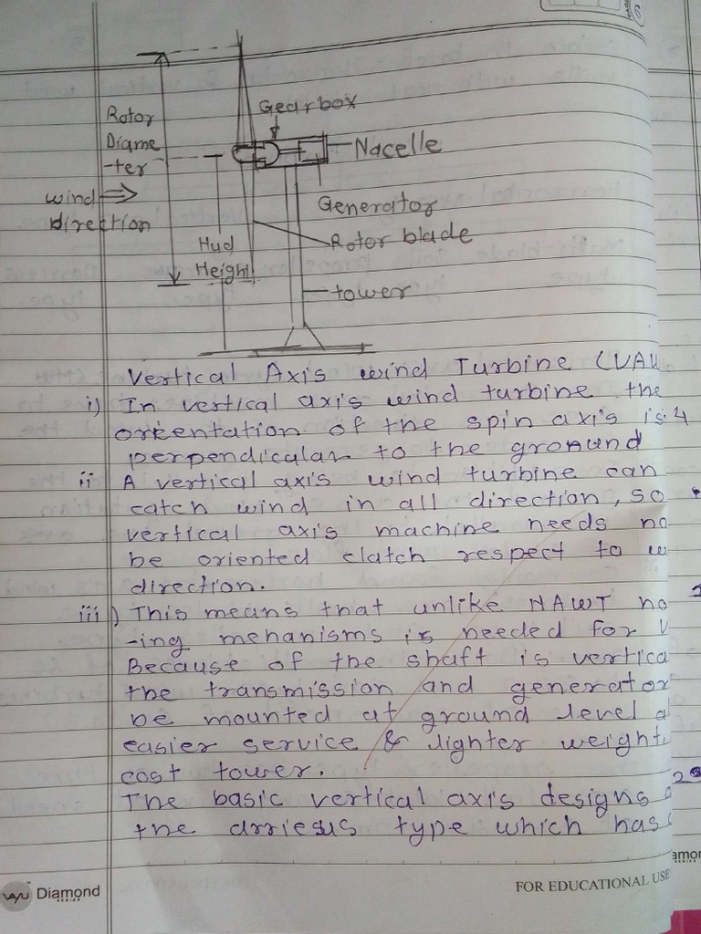 Vertical Axis Wind Power Plant | PDF