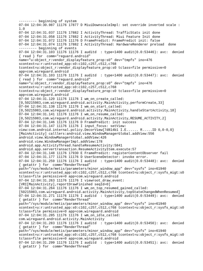 Wireguard Log | PDF | Computer Programming | Computing