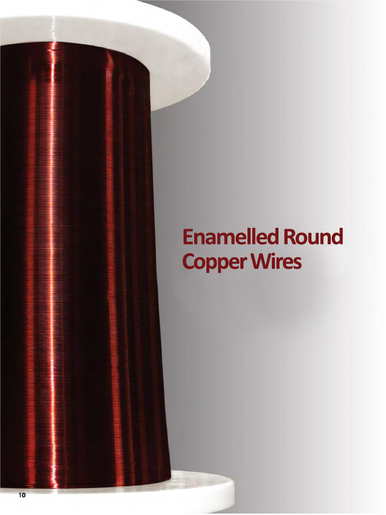 Enamelled Wire Data Sheet | PDF | Friction | Electric Motor