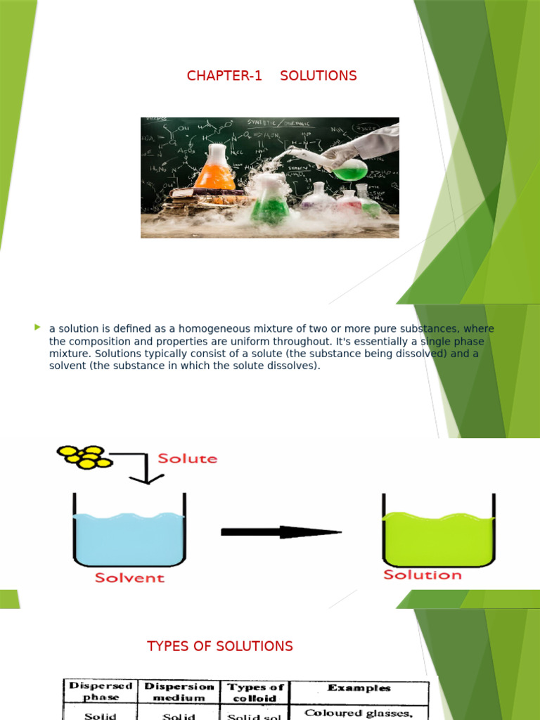 Understanding Solutions and Their Properties | PDF | Osmosis | Solubility