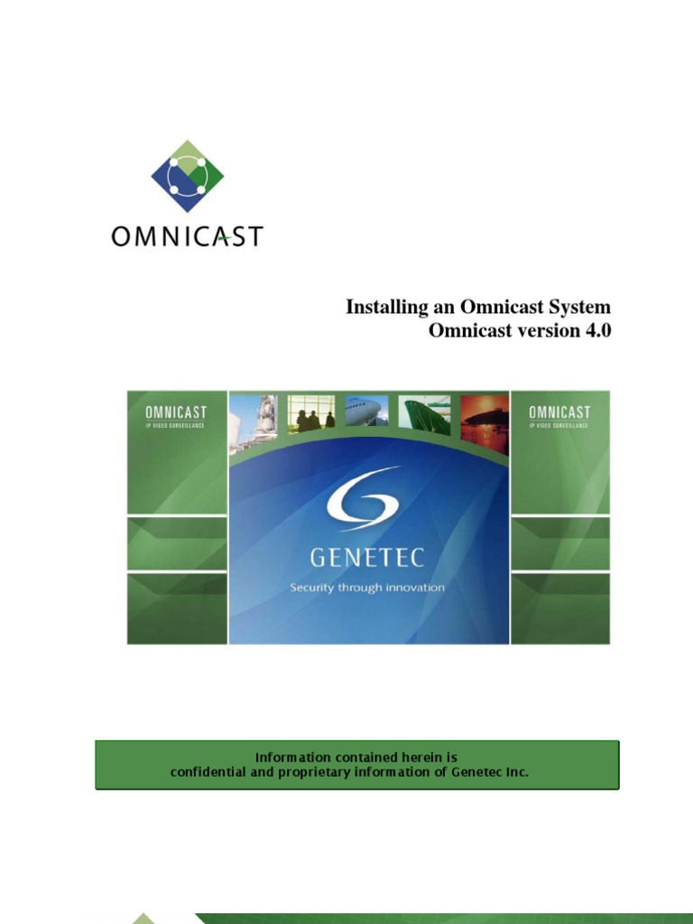 Omnicast 4 0 Installation Guide | Download Free PDF | Installation ...