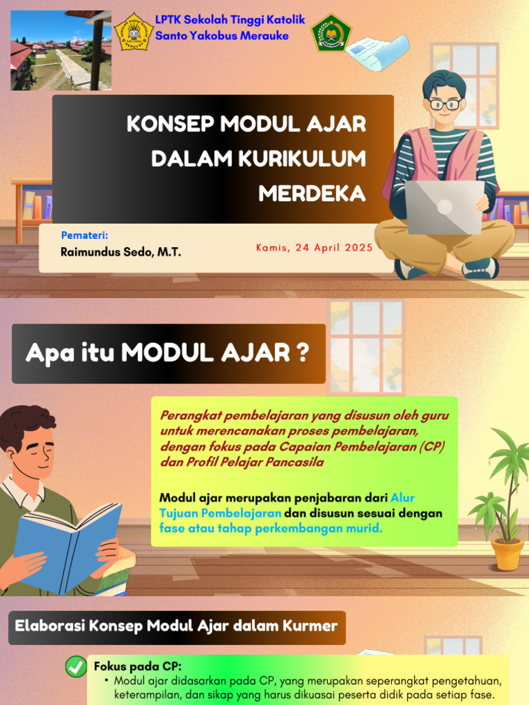 Materi 7 Komponen Modul Ajar Kurikulum Merdeka | PDF