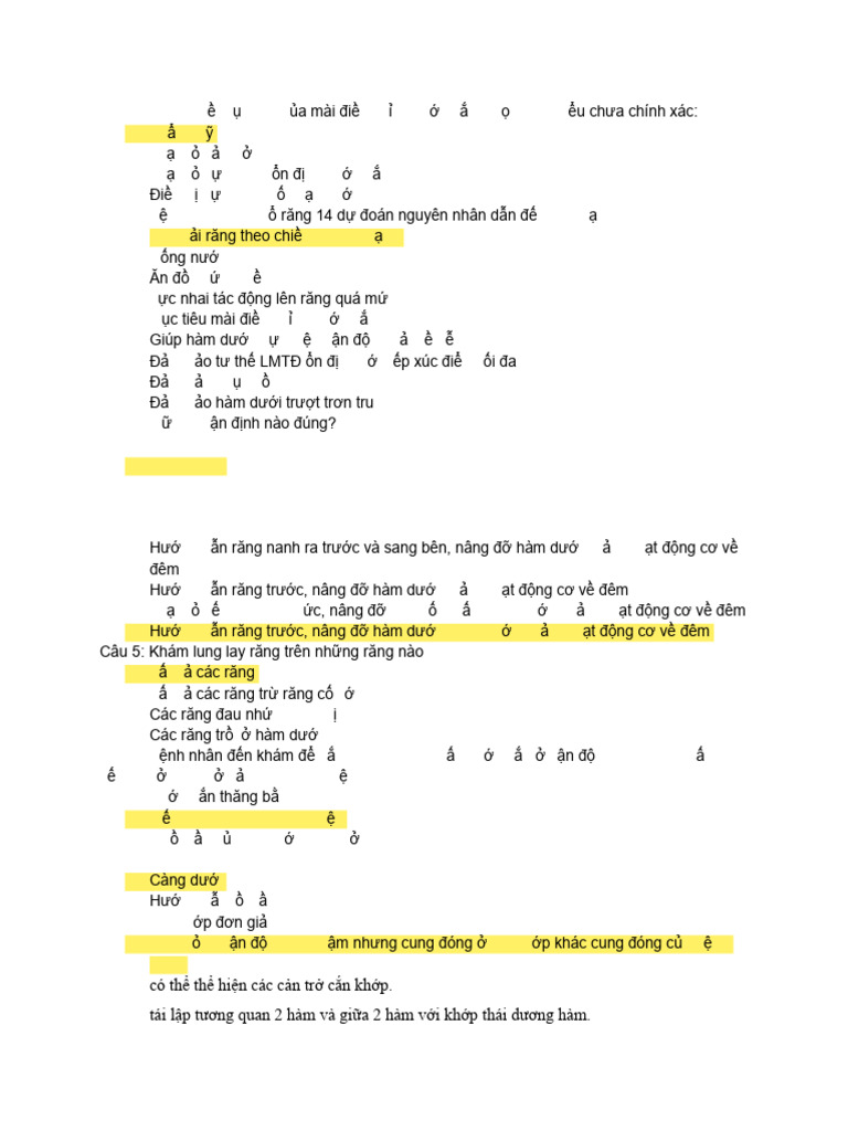 R21 Cắn khớp lâm sàng 1 | PDF