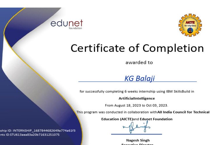 Ibm Certificate | PDF