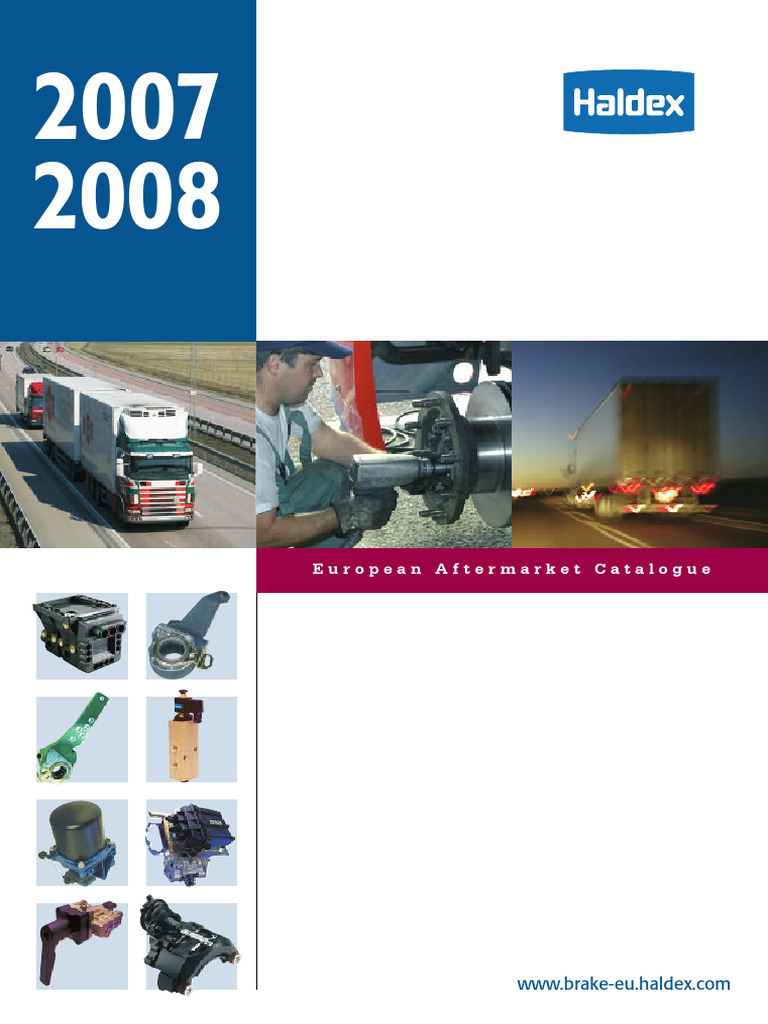Katalog Haldex | PDF | Anti Lock Braking System | Valve