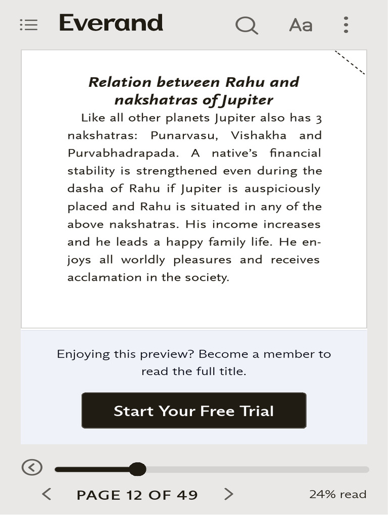 Rahu in Nakshatras Vedic Astrology | PDF