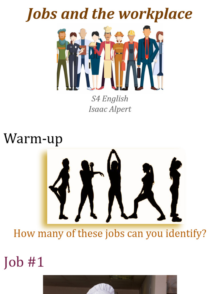 S4 Jobs and The Workplace (2021-22) | PDF
