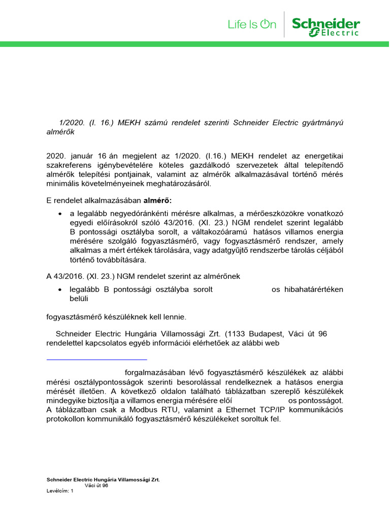 SEH MEKH Nyilatkozat | PDF