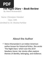 The Night Diary: Identity in Turmoil | PDF | Love | Fear