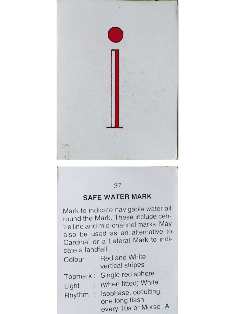 Ror Buoyage Cards | PDF