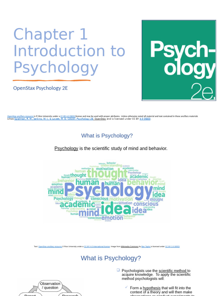 Psychology: Foundations and Methods | PDF | Behaviorism | Psychology