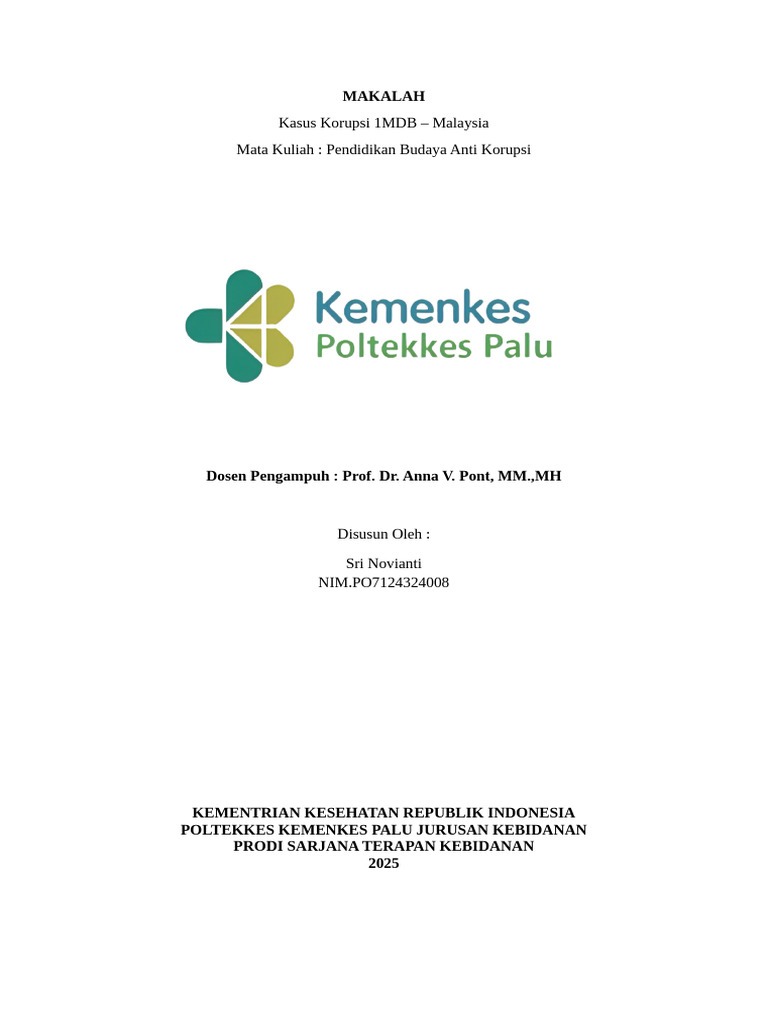 Skandal Korupsi 1MDB di Malaysia | PDF