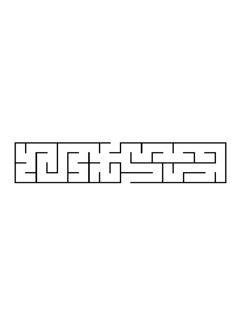 20 by 4 Orthogonal Maze | PDF