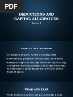 TAX228 - Capital Allowances - Recoupment 2025 | PDF | Tax Deduction | Taxes
