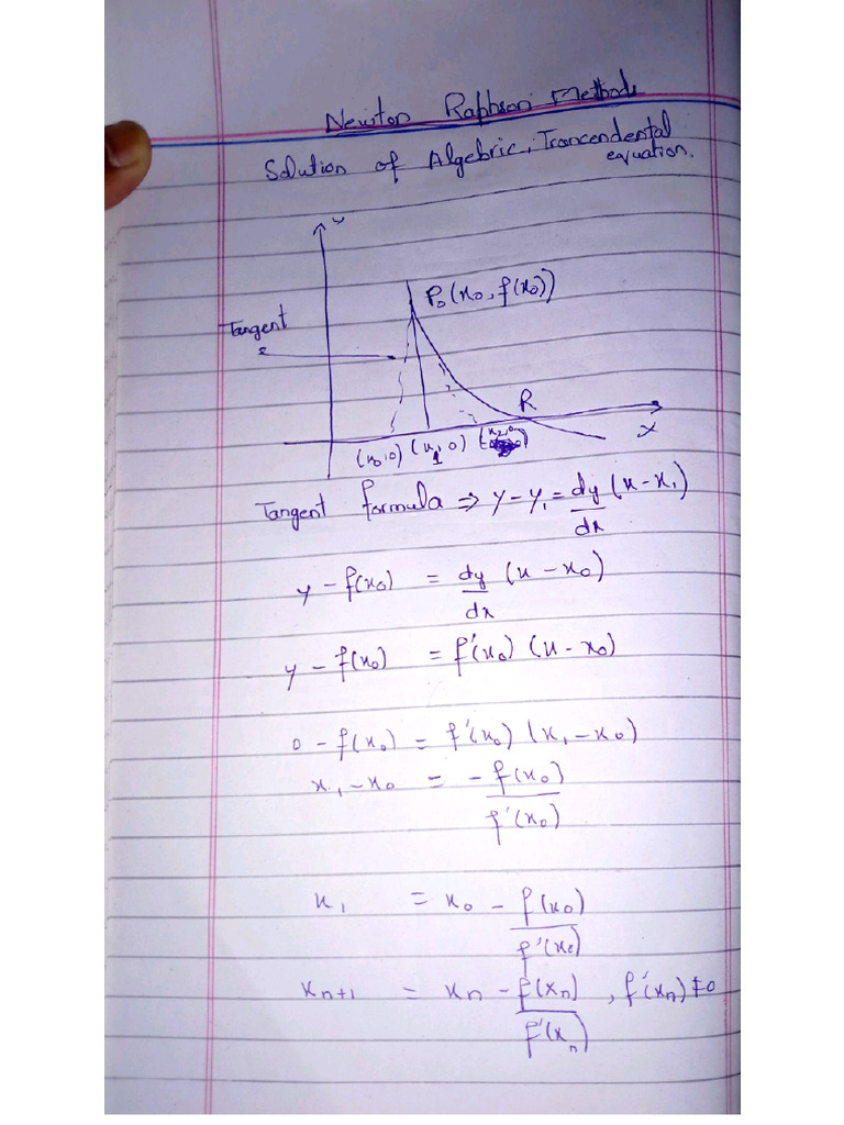 3 - Newton Raphson Method | PDF