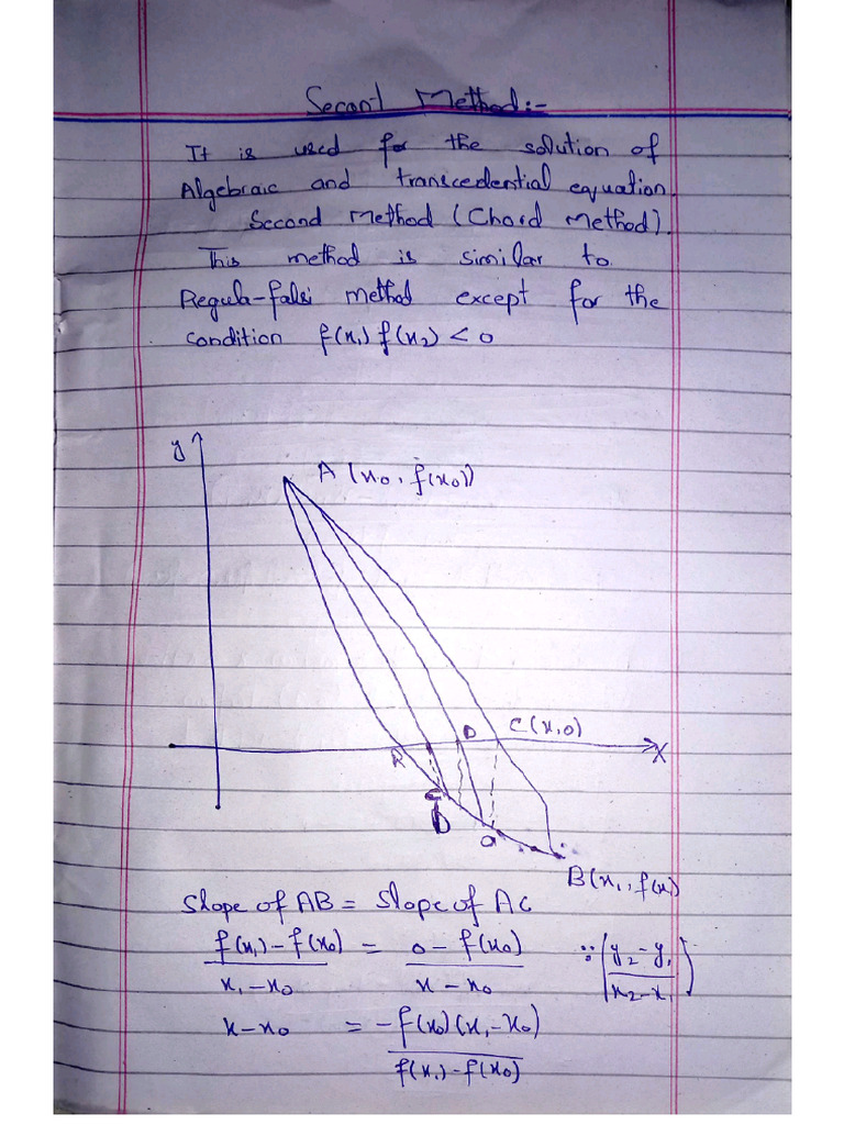 4 - Secant Method | PDF
