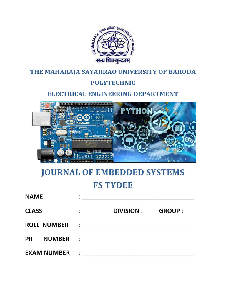 Embedded Systems - Lab Manual | PDF | Arduino | Manufactured Goods