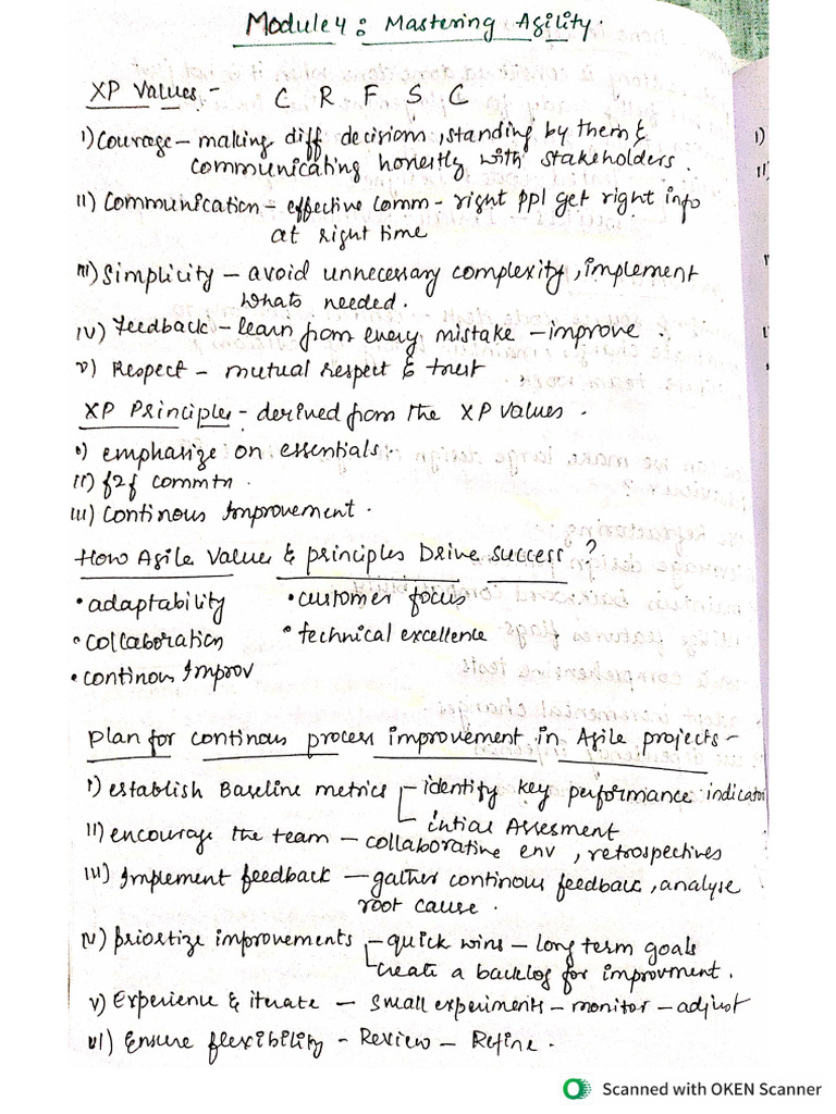 Agile Mod4 Notes | PDF