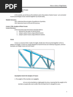 Method of Joints Solved Examples | PDF | Truss | Structural Engineering