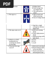 Zimbabwe Road Signs Overview | PDF