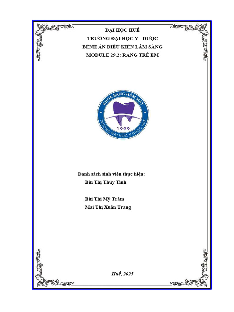 BỆNH ÁN RTE | PDF