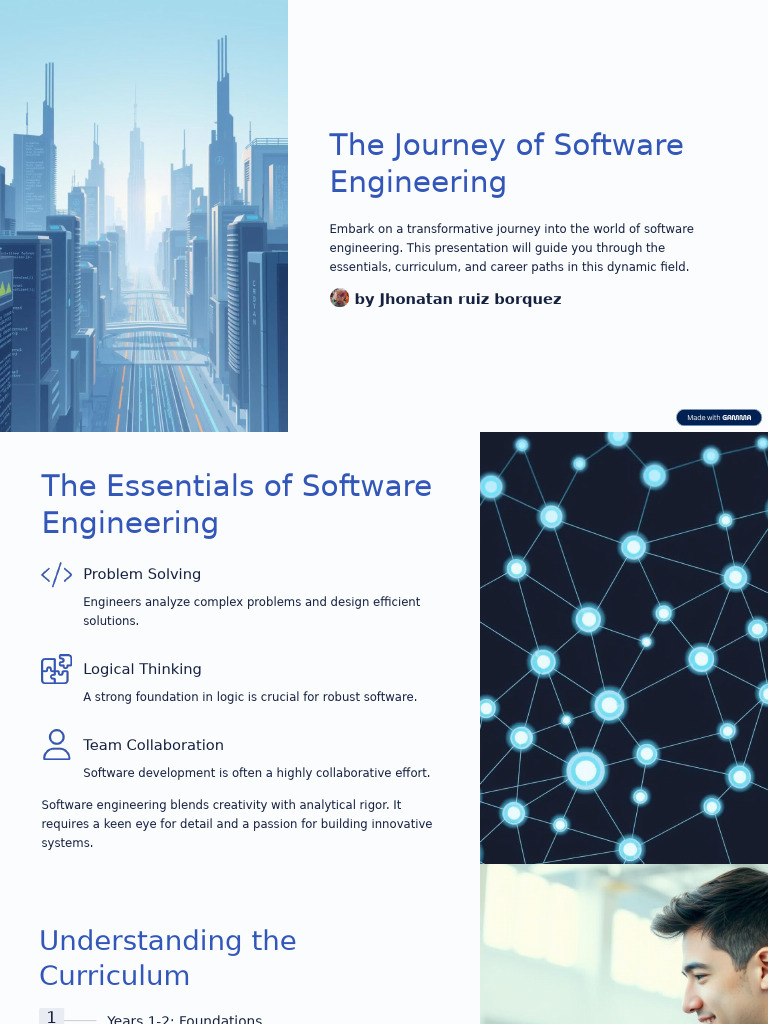 The Journey of Software Engineering | PDF | Computer Programming | Software
