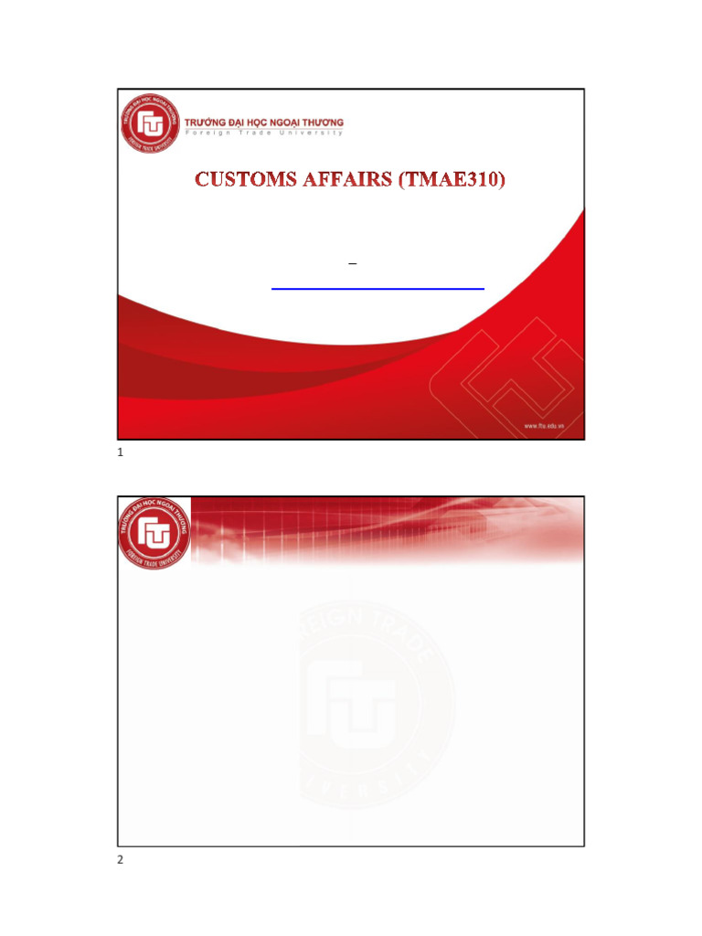 Customs Duty | PDF | Dumping (Pricing Policy) | Tariff