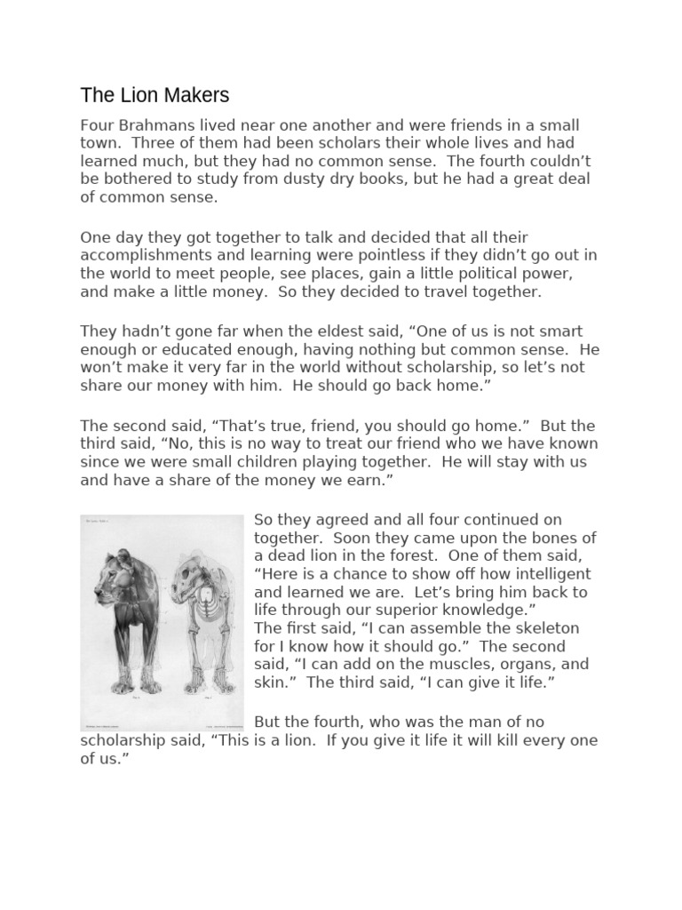 The Lion Makers | PDF