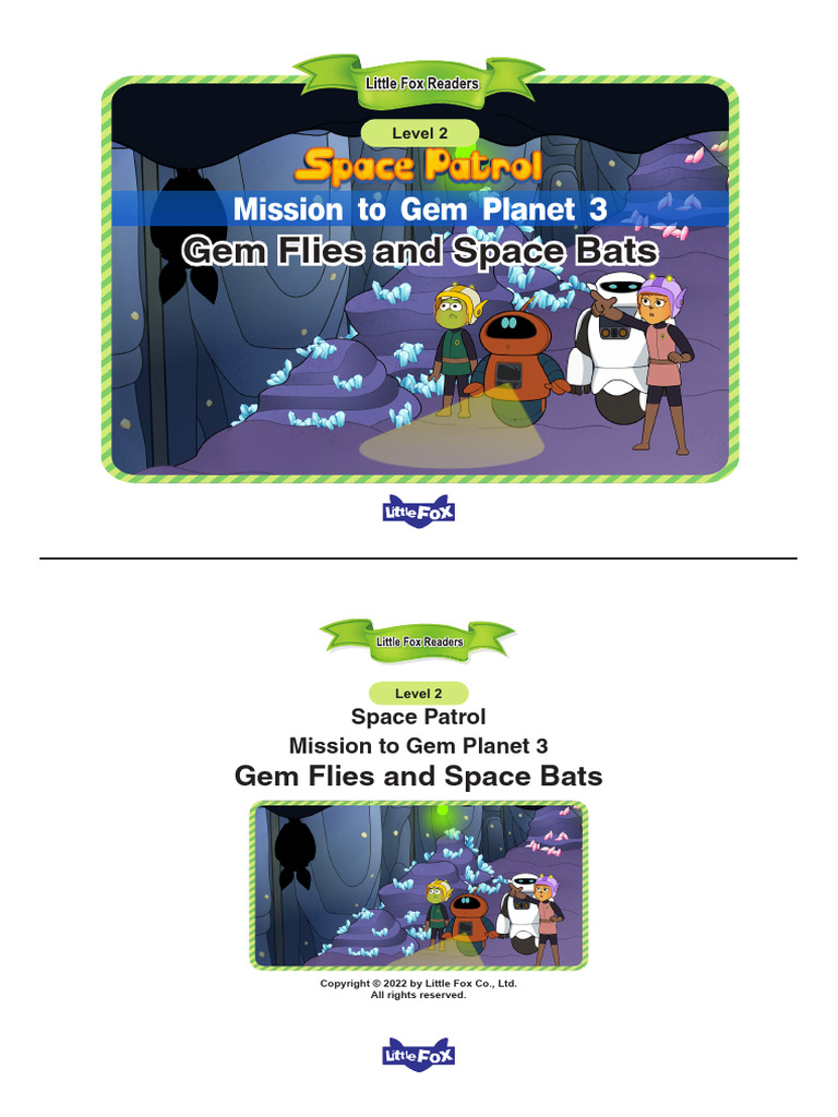 Space Patrol, Mission To Gem Planet 3 - Gem Flies and Space Bats | PDF
