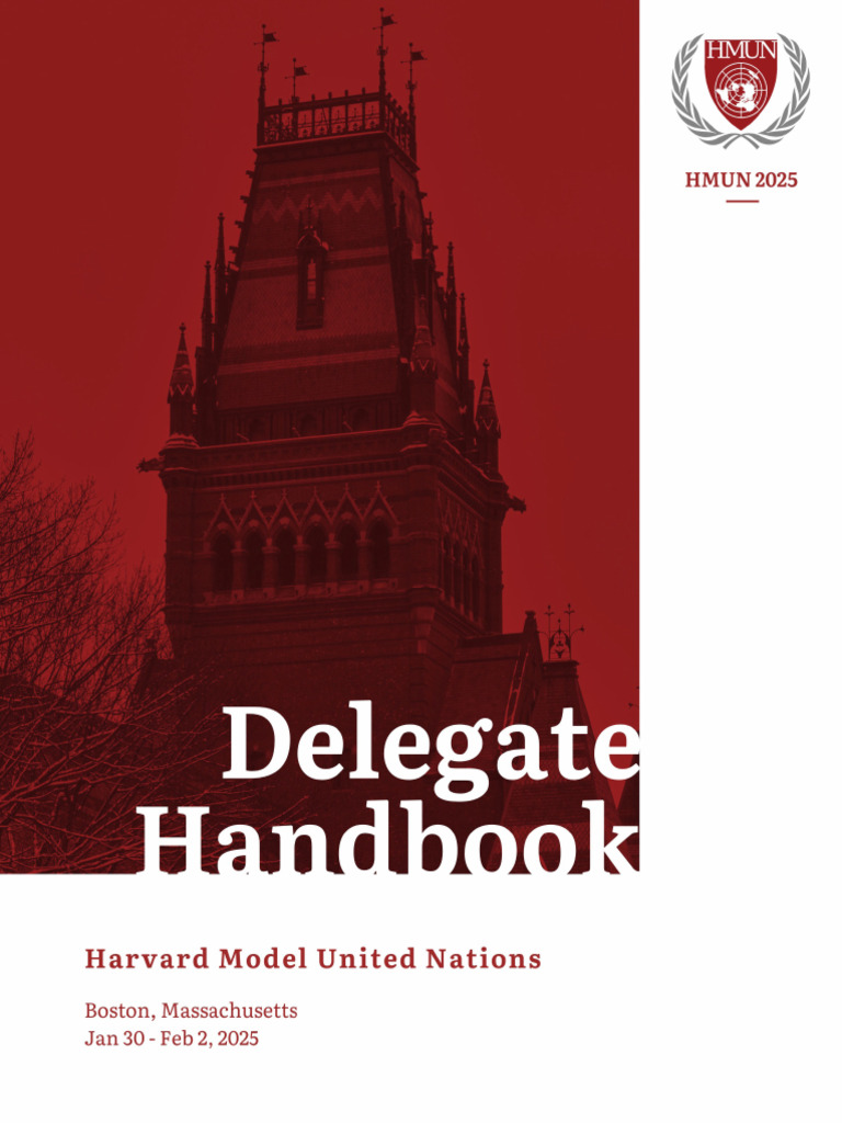 HMUN 2025 Conference Handbook Color | PDF