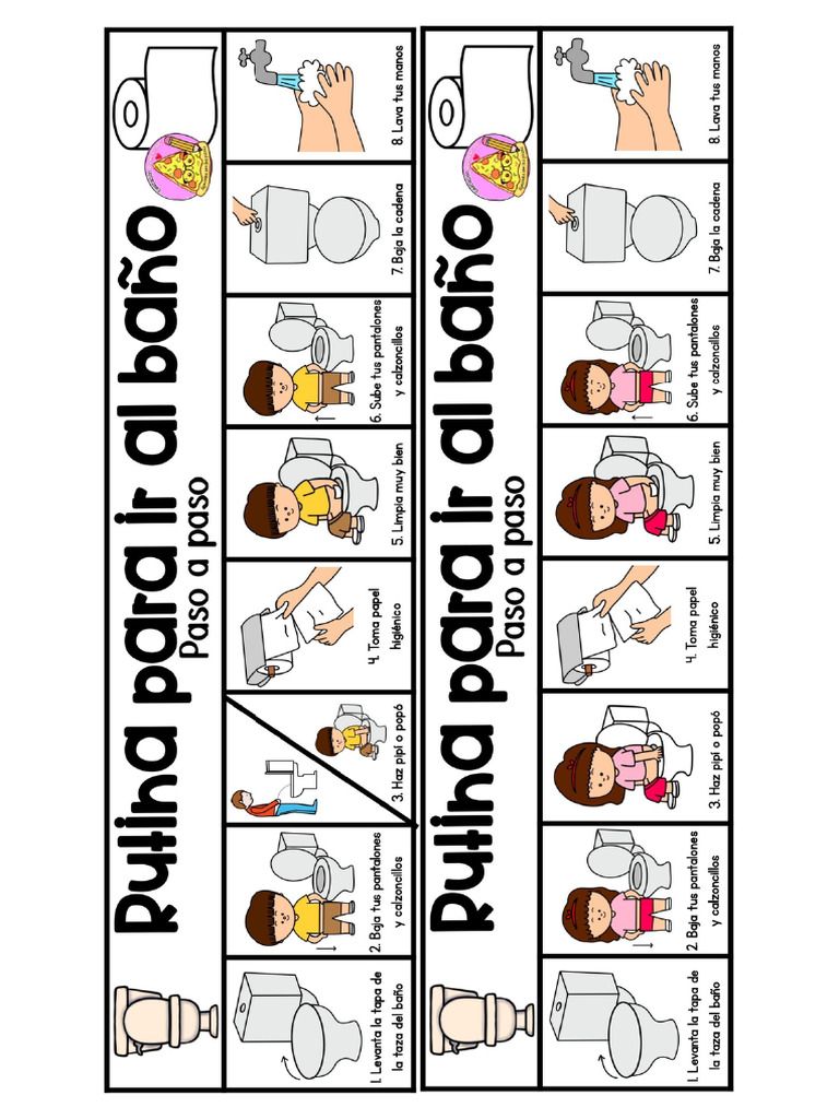 Rutina para Ir Al Baño | PDF