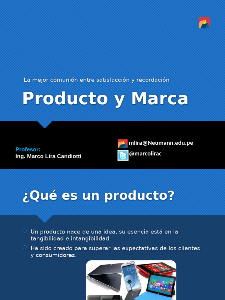 Tipos y Desarrollo de Productos y Marcas | PDF | Marketing | Producto ...