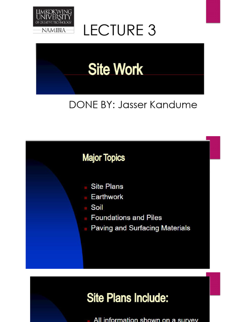 Building Construction 3 Lecture Note 3 | PDF