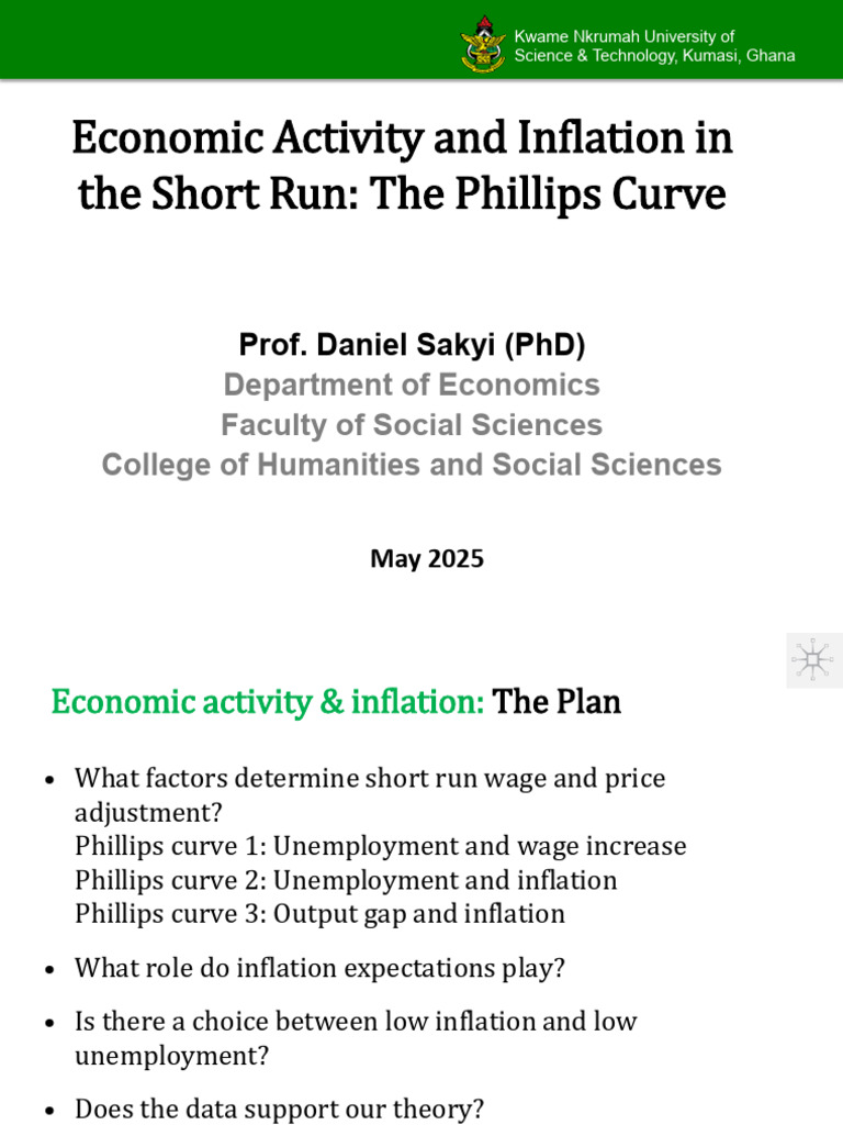 ECON 366 Unit 3 - The Phillips Curve | PDF | Phillips Curve | Inflation